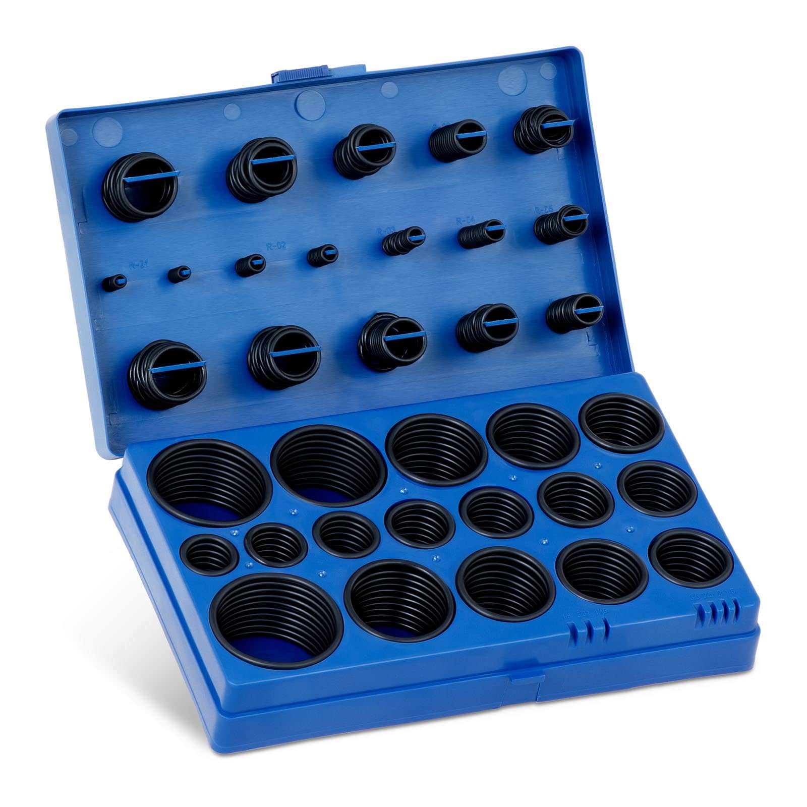 Surtido de juntas tóricas Juntas tóricas (419 juntas tóricas, Ø 3,0 a ...