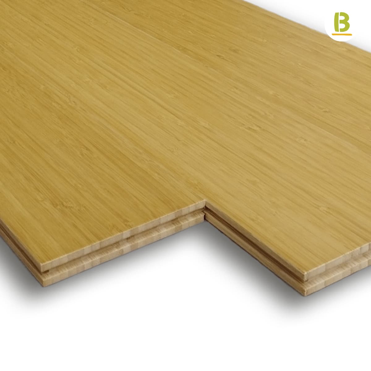 Parquet 100% bambú Macizo - Natural-Vertical | Leroy Merlin