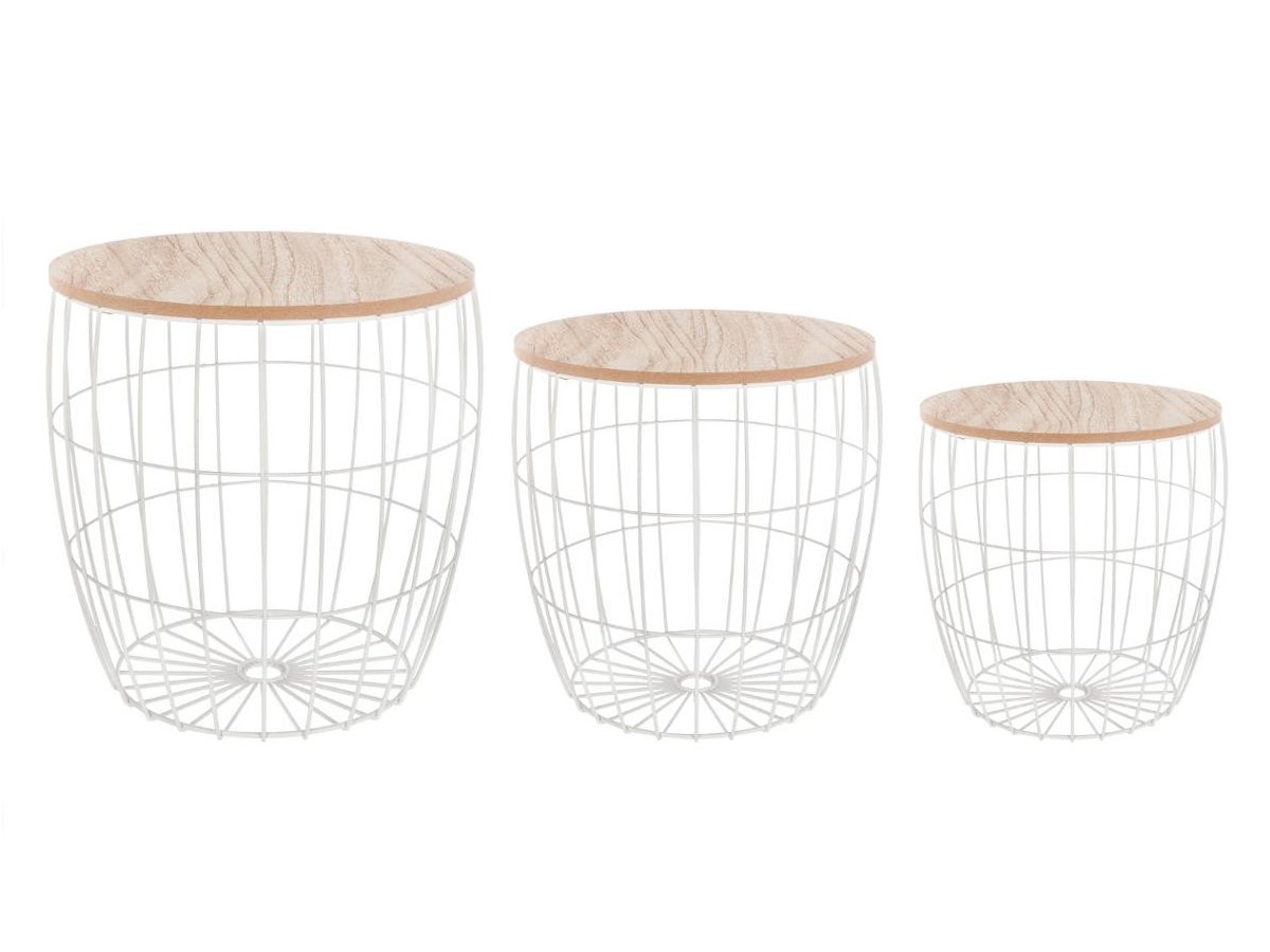 Lot de 3 tables à café Atomic Home - Atmosphera | Leroy Merlin