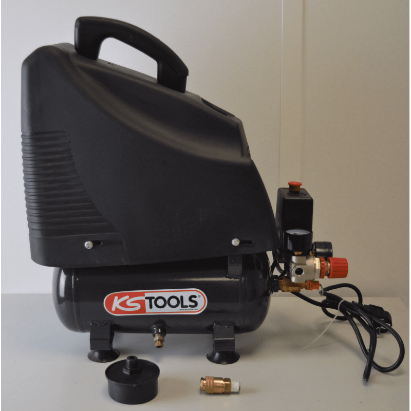 Compresseur à Air Sec 6L KSTOOLS 8 Bars 220V Insonorisé Monophasé - 165 ...