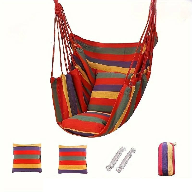 Hamac chaise suspendue corde chaise balançoire chaise siège avec 2 ...