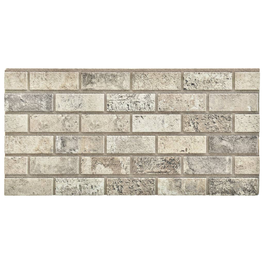 Panneaux muraux 3D avec design de brique sable 11 pcs EPS CFW21561 ...