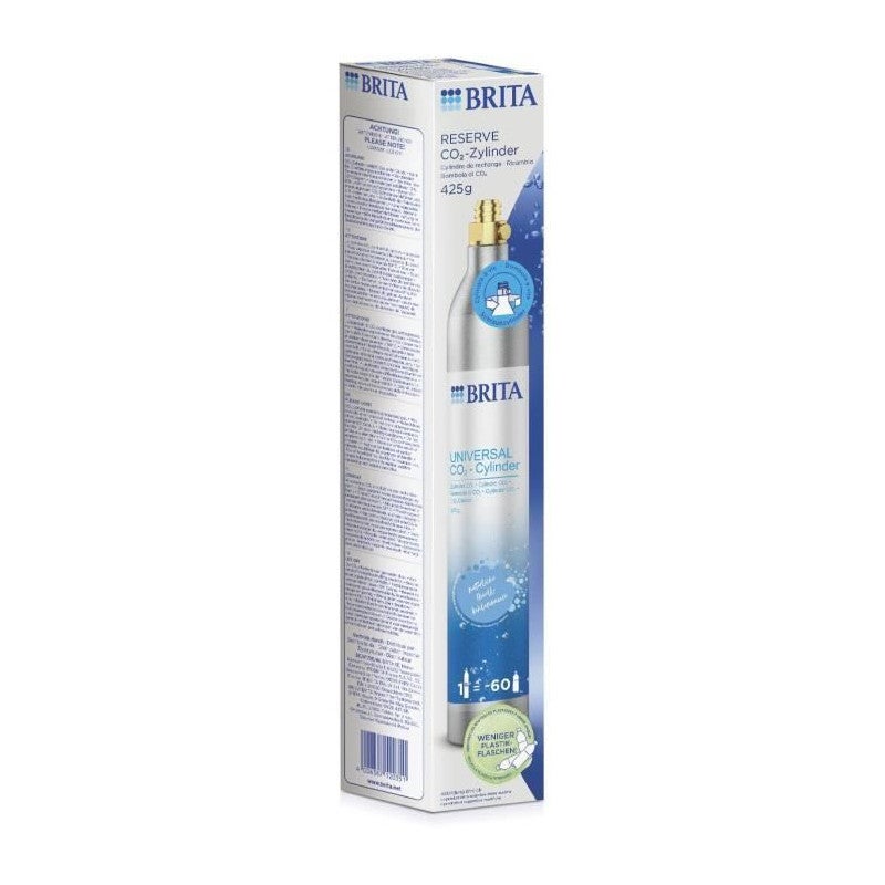 Cylindre CO2 de réserve BRITA pour machines a eau pétillante | Leroy Merlin