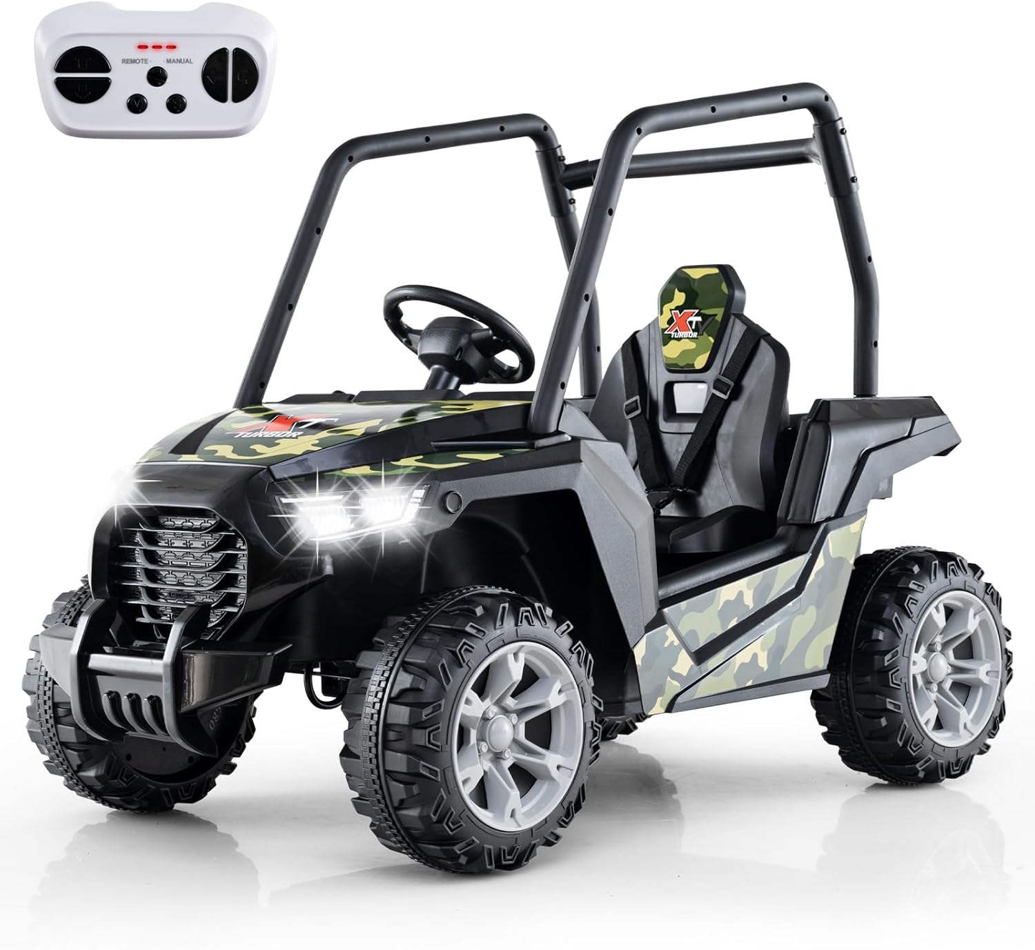 Voiture Electrique Enfants UTV 24 V, 4x4 UTV Electrique Enfants avec ...