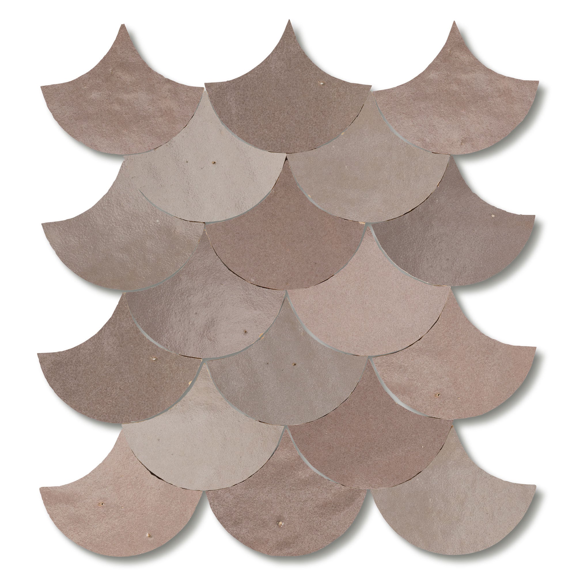Carrelage Zellige Marocain Gris de lin Grande Ecaille 10x12 cm (vendu ...
