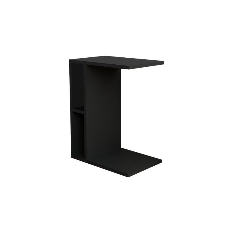 Table d'appoint boner mélaminé anthracite 45x29,5x61cm | Leroy Merlin