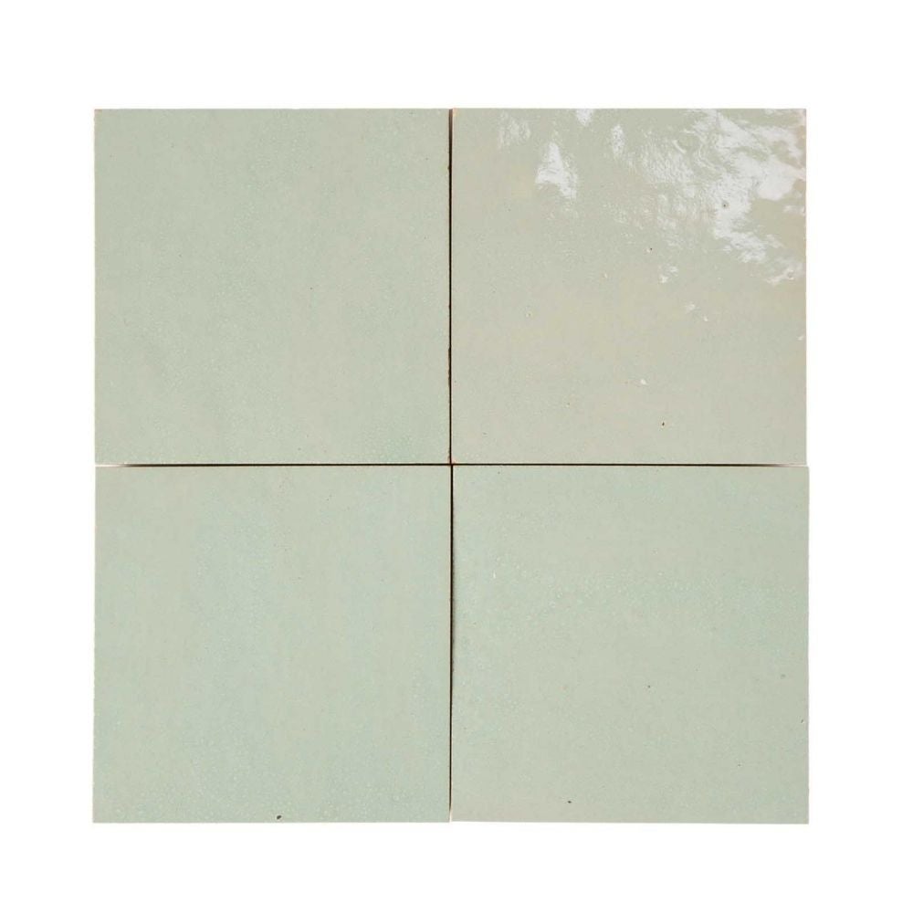 Zellige Marocain - 10x10 cm - Carrelage mur - Terre De Zellige 10x10 cm ...