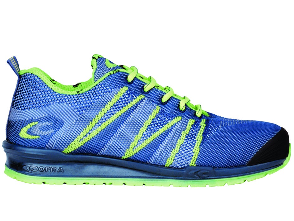 COFRA - Chaussures De Sécurité - Fluent S1 P SRC Bleu - Vert T.43 ...