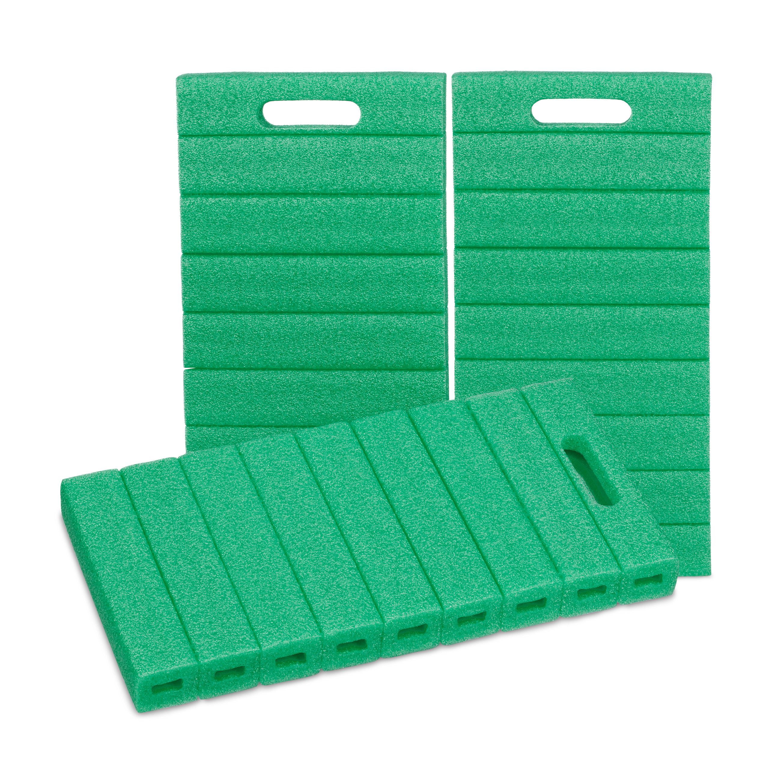 Relaxdays Tapis de jardinage en lot de 3, coussin pour genoux pratique ...