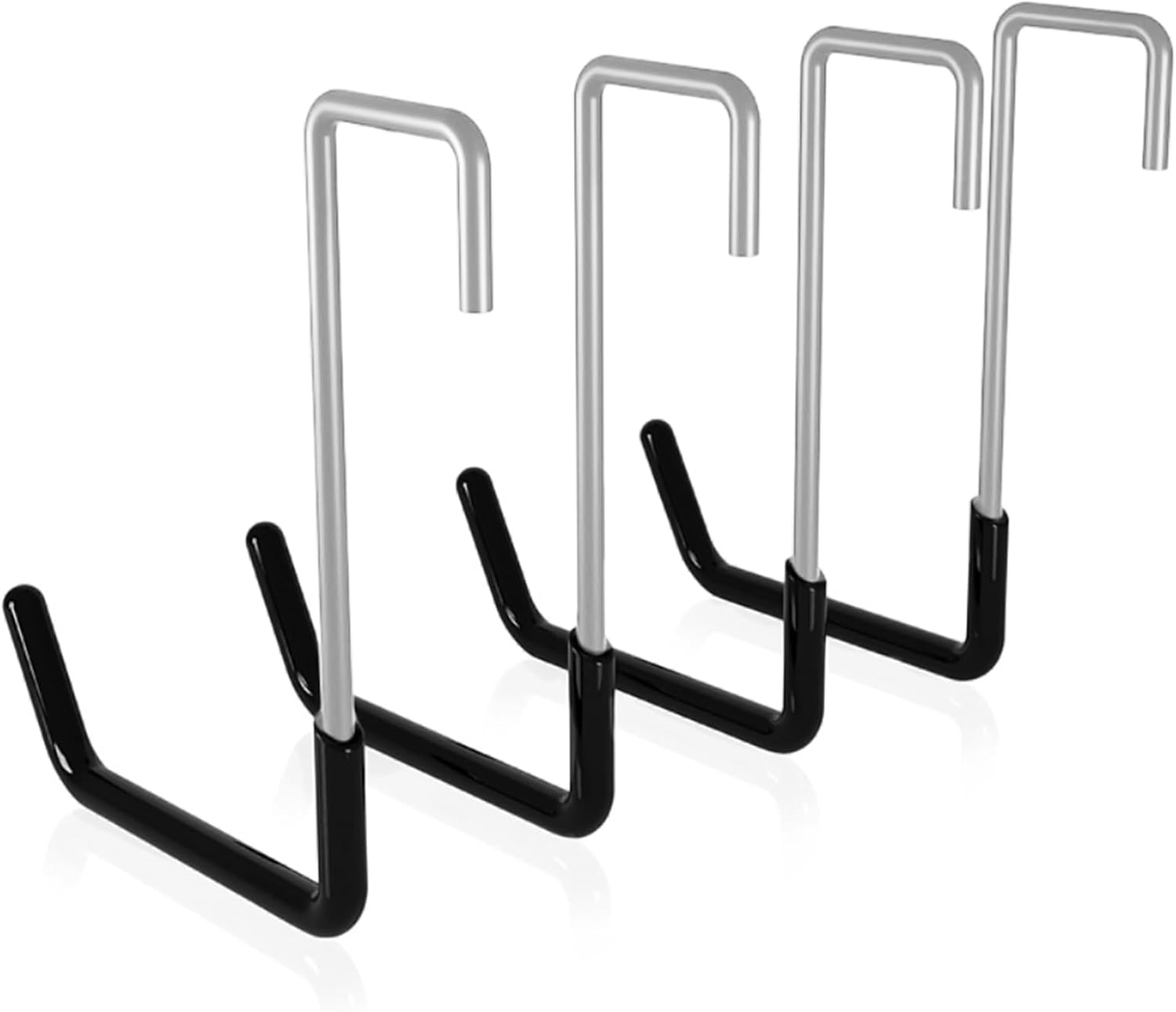 Lot de 4 Crochets Muraux en S pour Rangement de Garage, Crochets Muraux ...