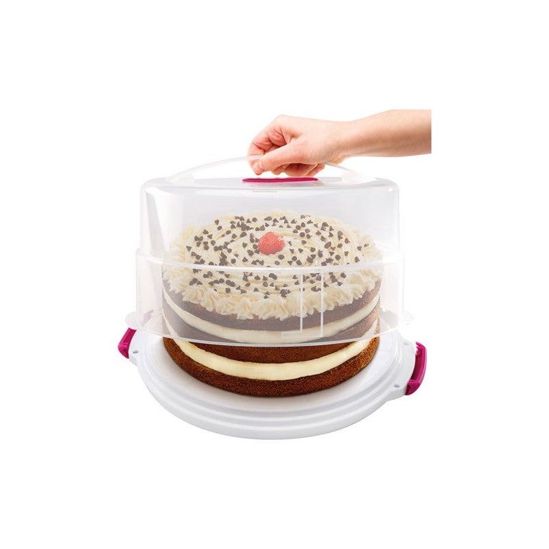 Cloche à gâteaux ajustable & transportable plast. 8 à 15cm Ø 36cm ...