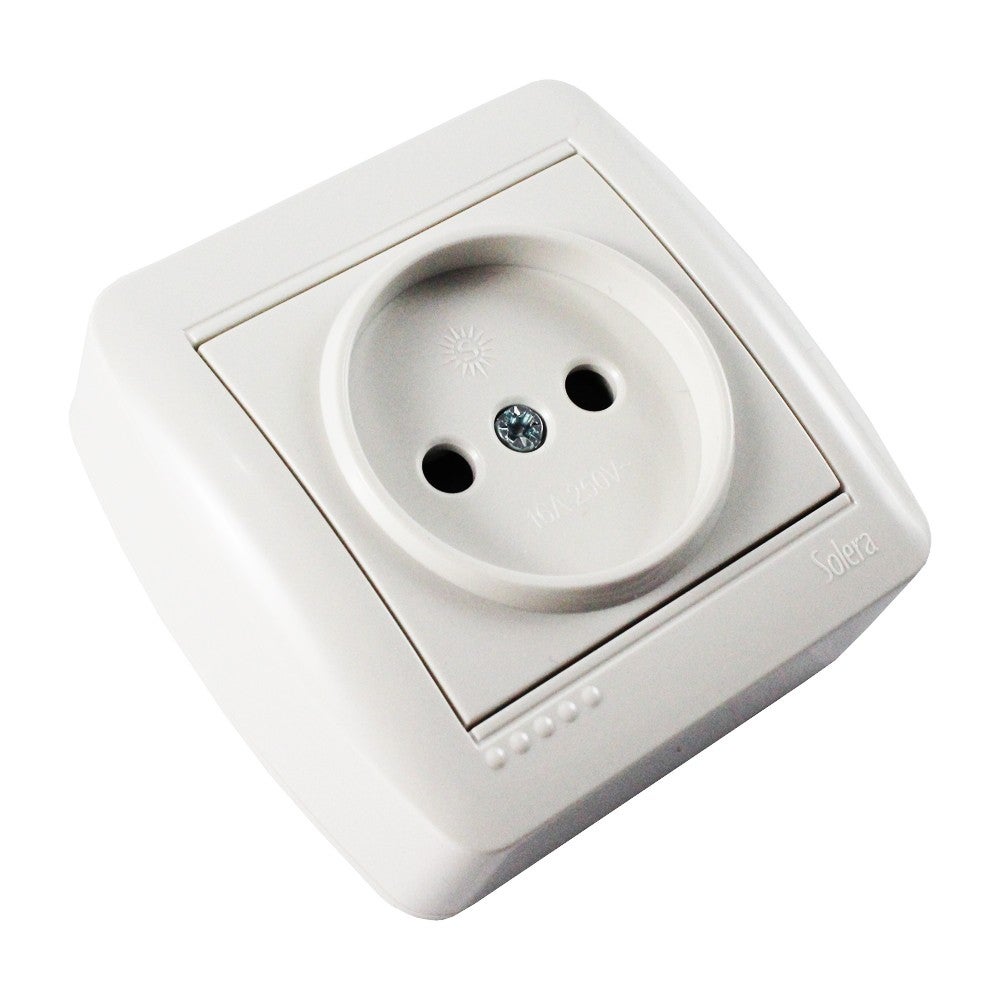 BASE FIJA MUR07U 2P-16A 250V | Leroy Merlin