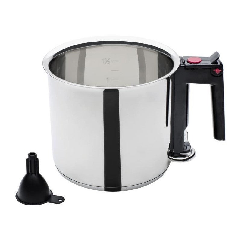 Bain-marie - GSW - 16 cm - 1, 5 L - Double paroi et réservoir ...