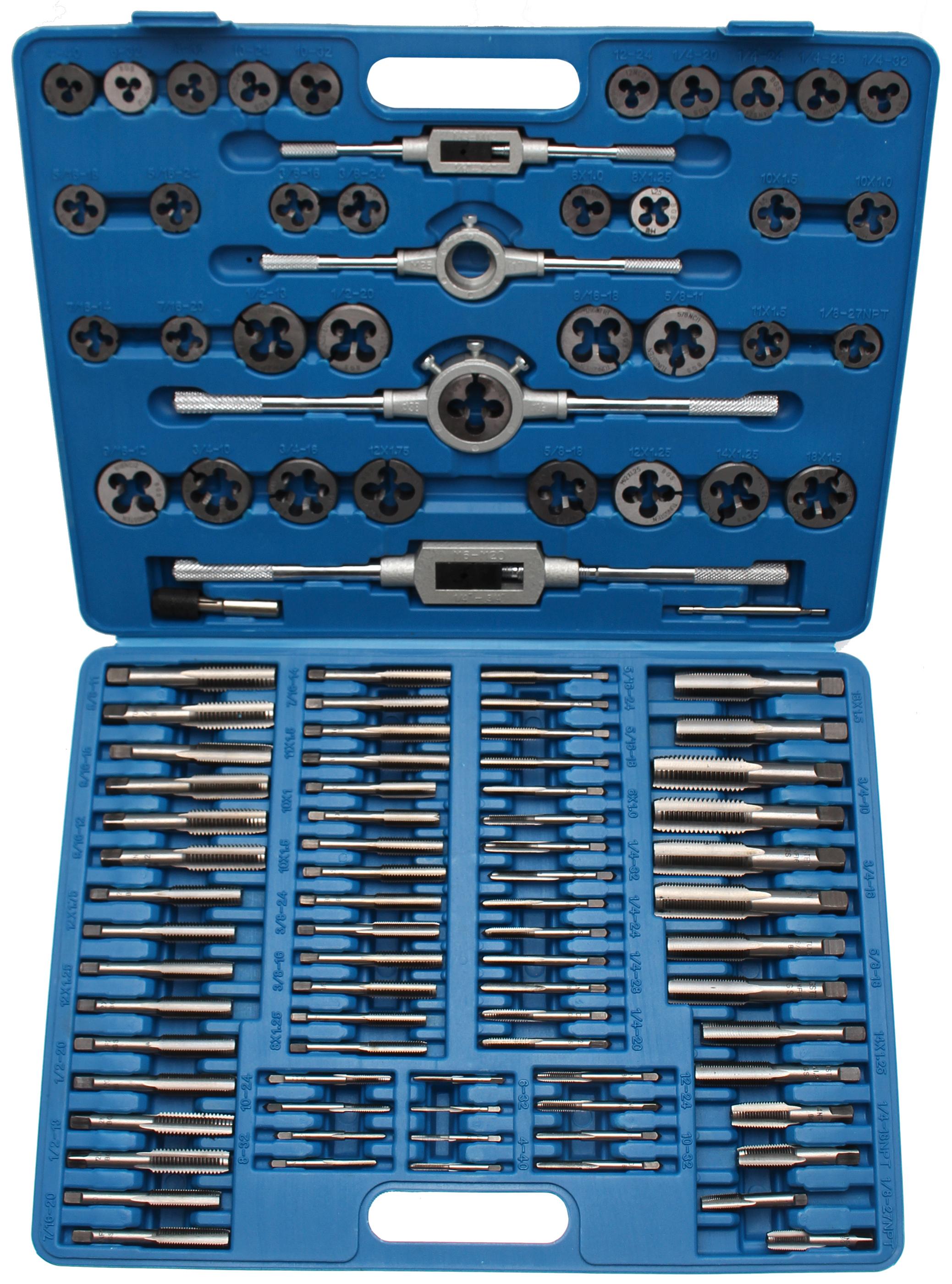 BGS Set maschi e filiere | metrico / pollici | 110 pz. | Leroy Merlin