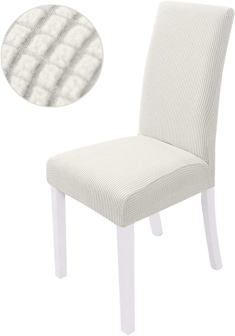 LEMROE Housses de chaises Extensibles Housse Chaise Salle à Manger ...