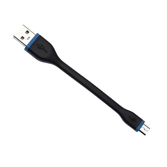 CABLE MICRO USB COURT NOIR | Leroy Merlin