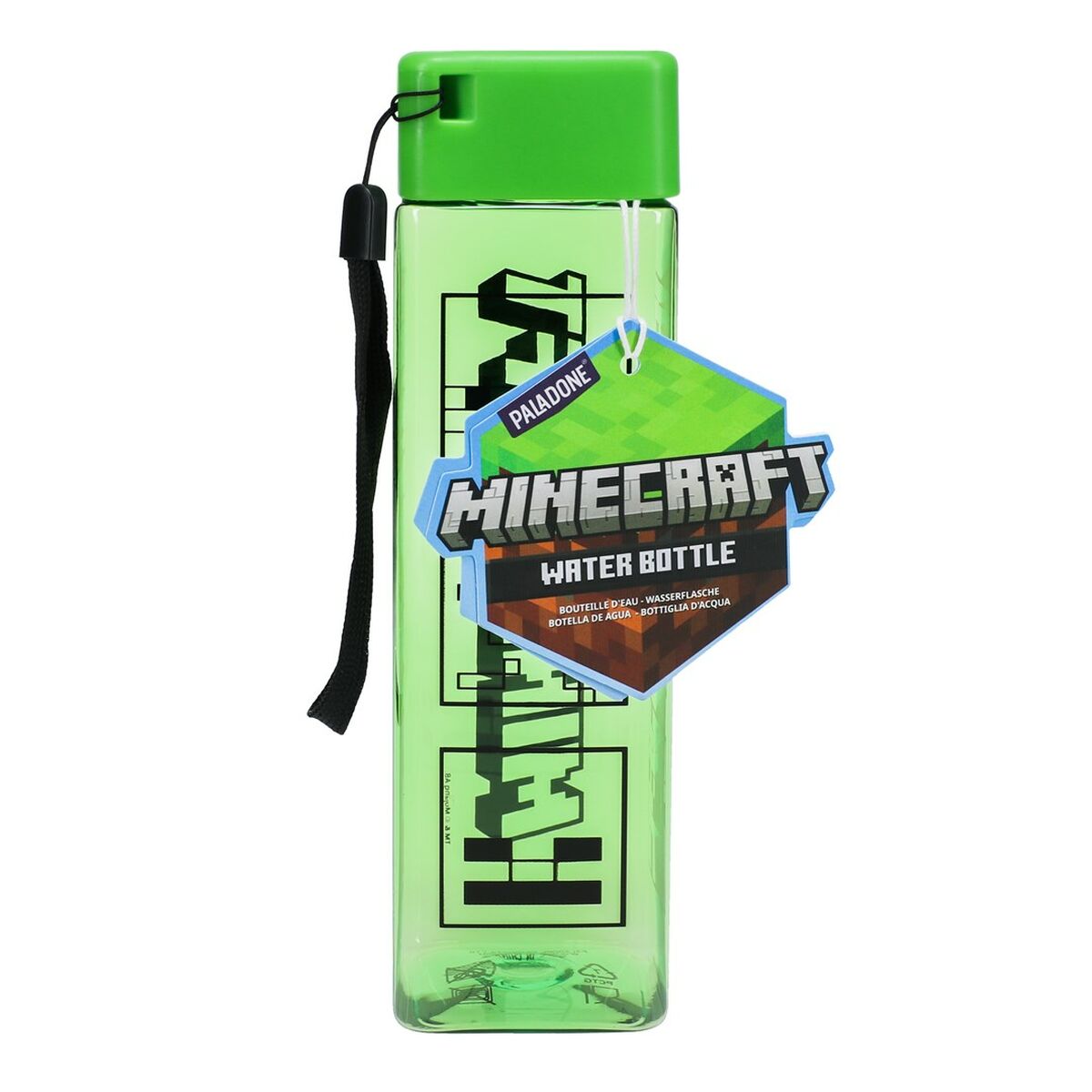 Botella de Agua Paladone Minecraft Plástico 500 ml | Leroy Merlin