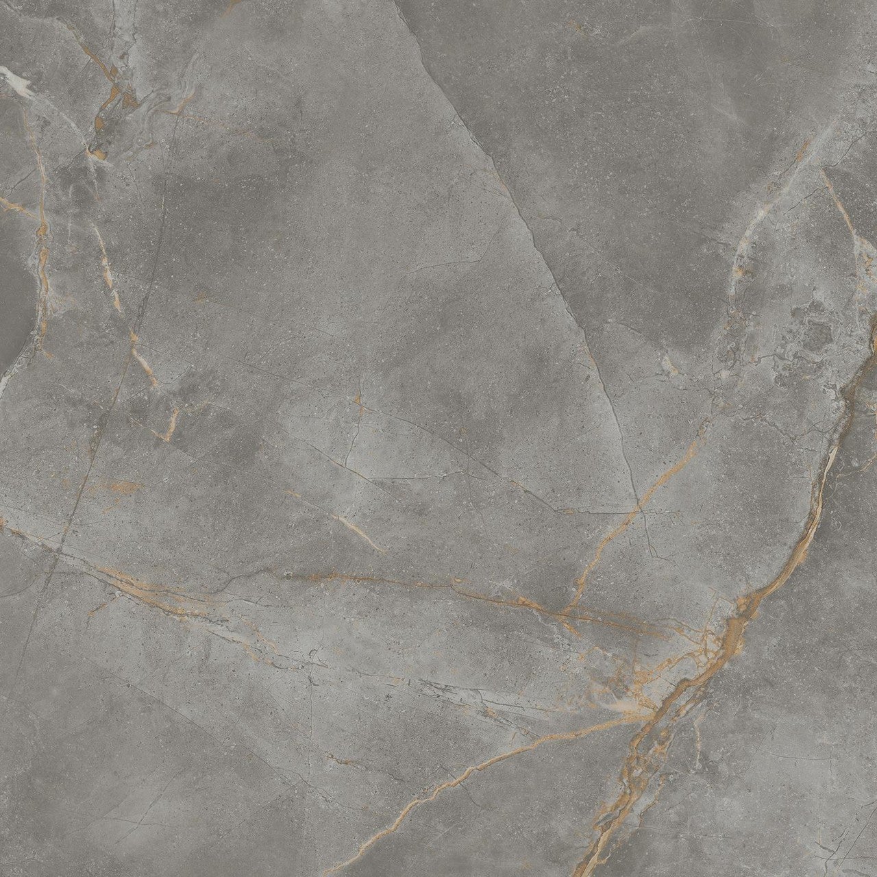 Carrelage effet Marbre Gris Titan 60x60x0,9 cm Mat Montira - Sol et mur ...