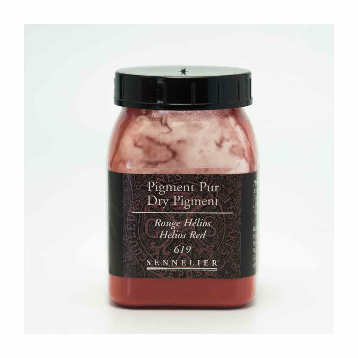 Pigment pour création de peinture - pot 40 g - Rouge Hélios - Sennelier ...