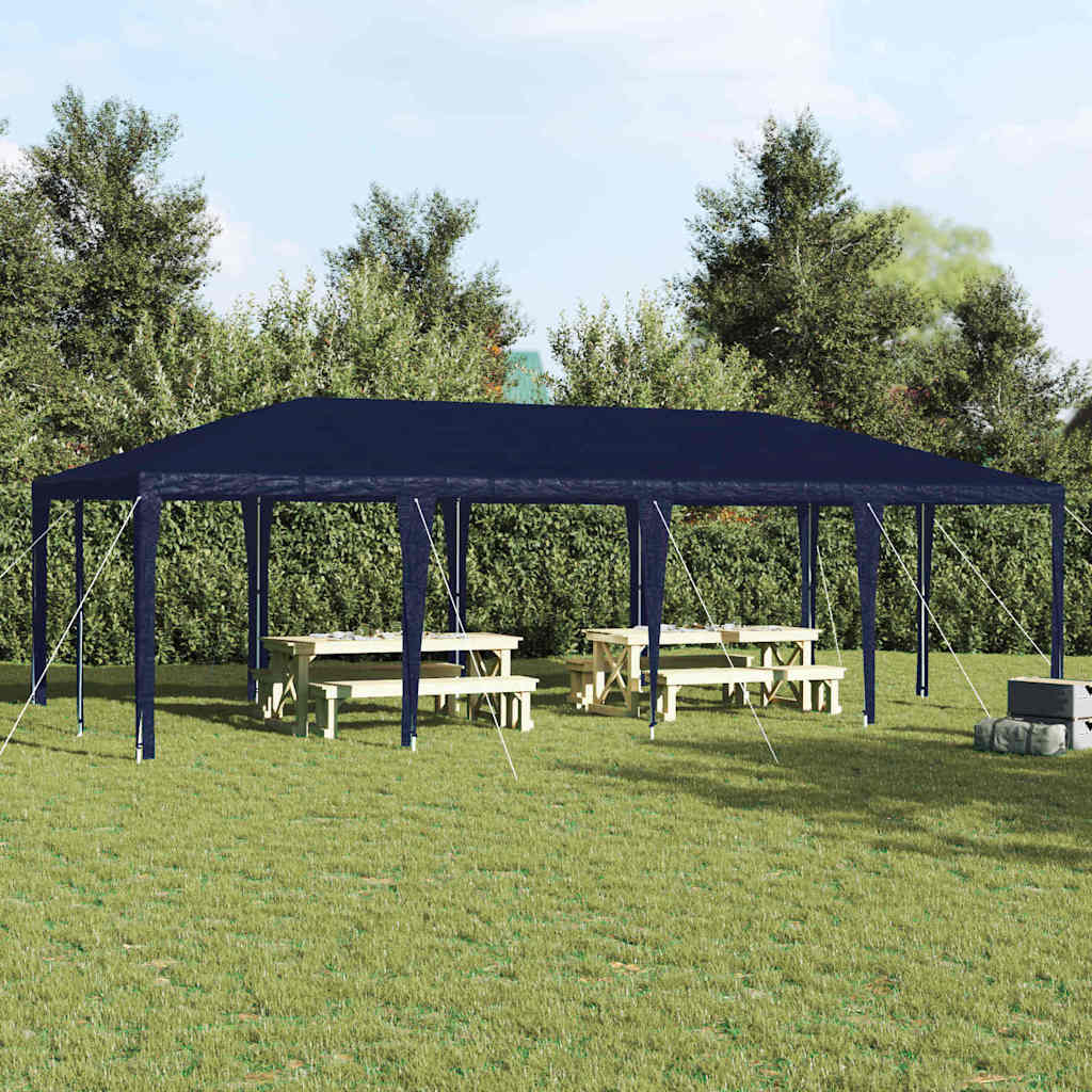 Carpa de Fiesta Azul 800 x 400 x 266 cm Polietileno y Acero | Leroy Merlin