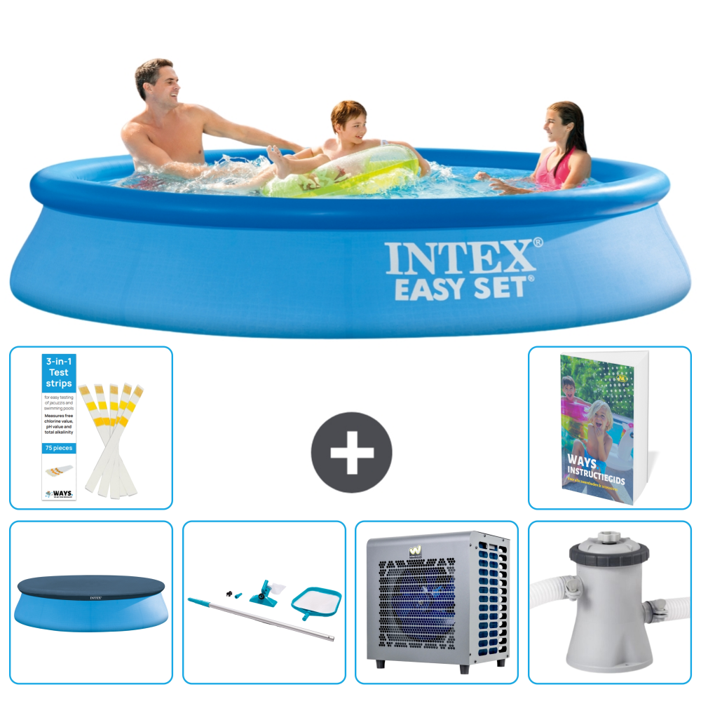 Intex Piscine Easy Set Ronde - 305x61 cm - 7-pièces S109 | Leroy Merlin