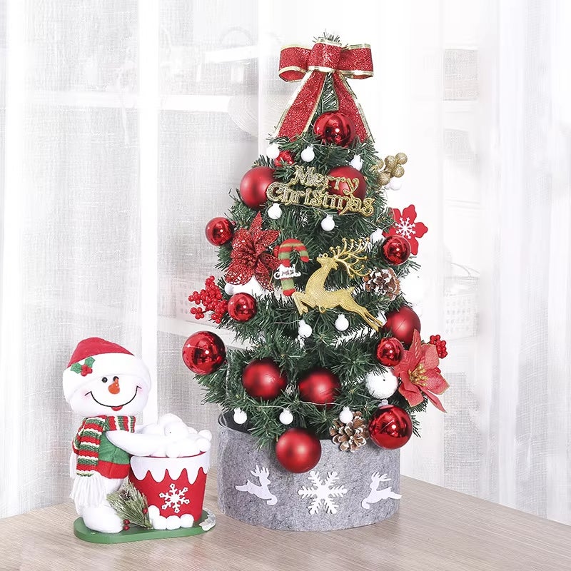 Sapin de Noël illuminé de 45 cm pour une ambiance festive et un cadeau ...