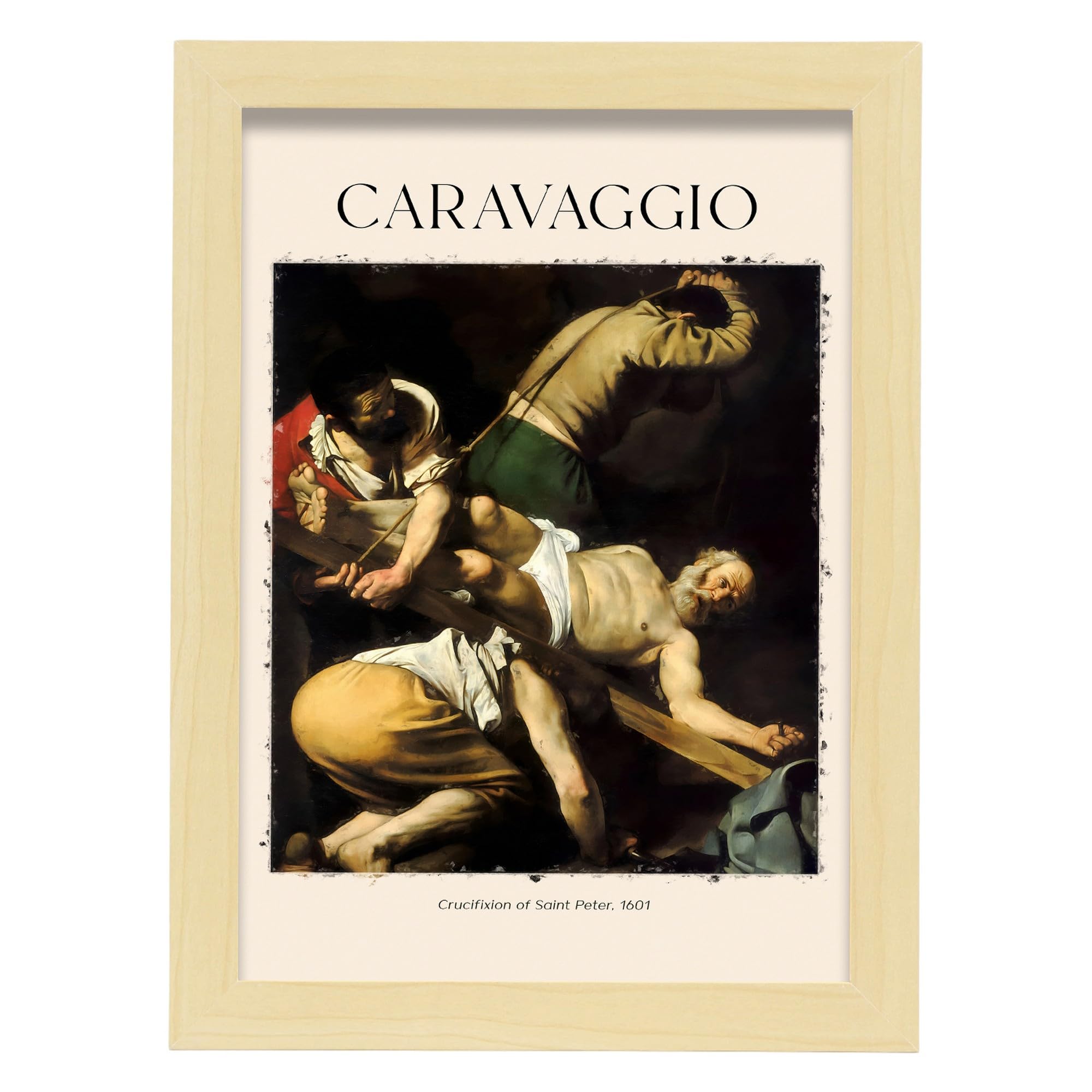 Poster Crocifissione Di San Pietro Quadri Decorativi Per Il Tuo Salotto Camera Stampe A Parete ...