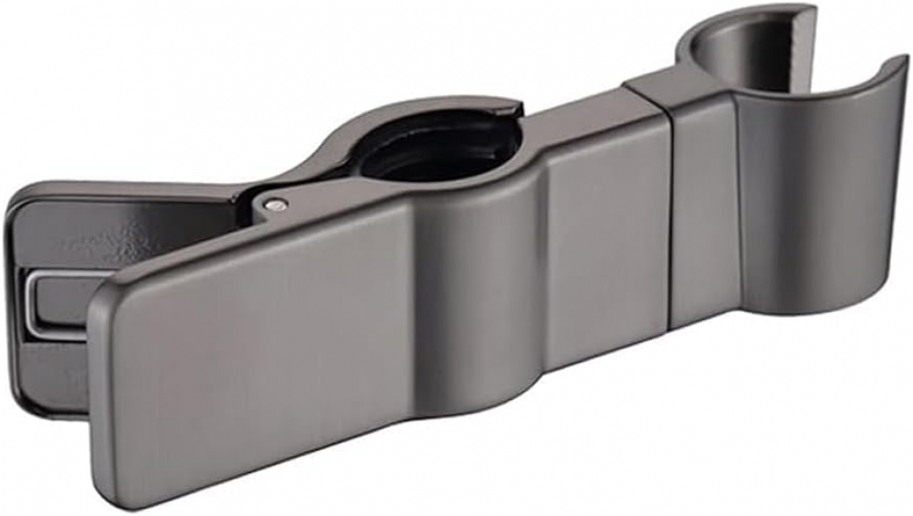 Support de douche, support de pommeau de douche réglable, métal chromé ...