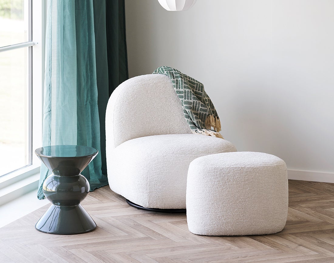Table basse style contemporain 34*34*41 cm vert - DAVID - Best Mobilier ...