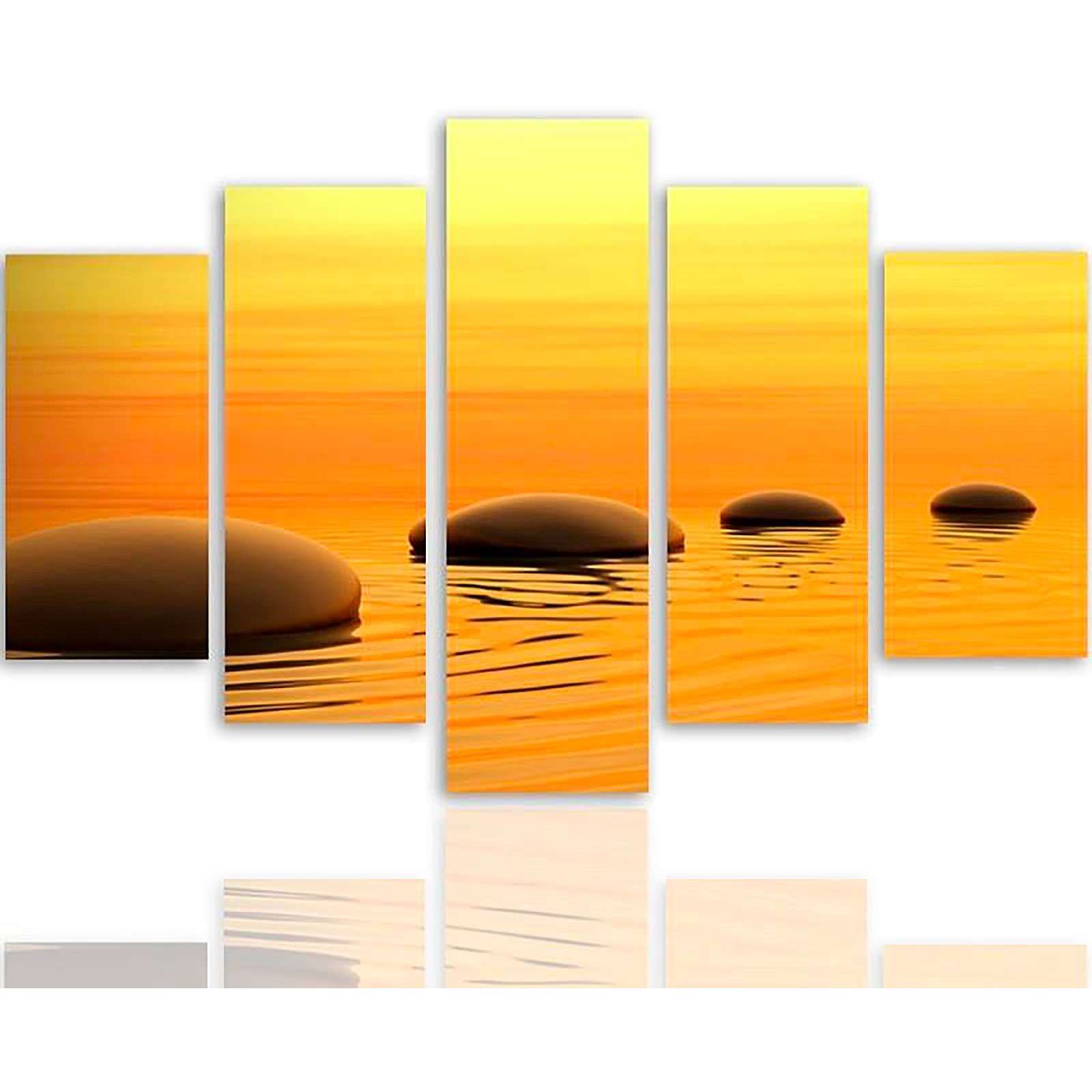 Tableau un zen pierres 4 - 300 x 140 cm | Leroy Merlin