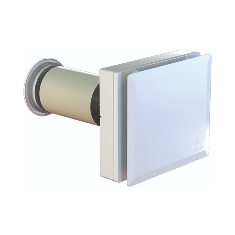 Ventilation double flux autonome 40 m3/h rendement 90% - VORTICE - XW40 ...