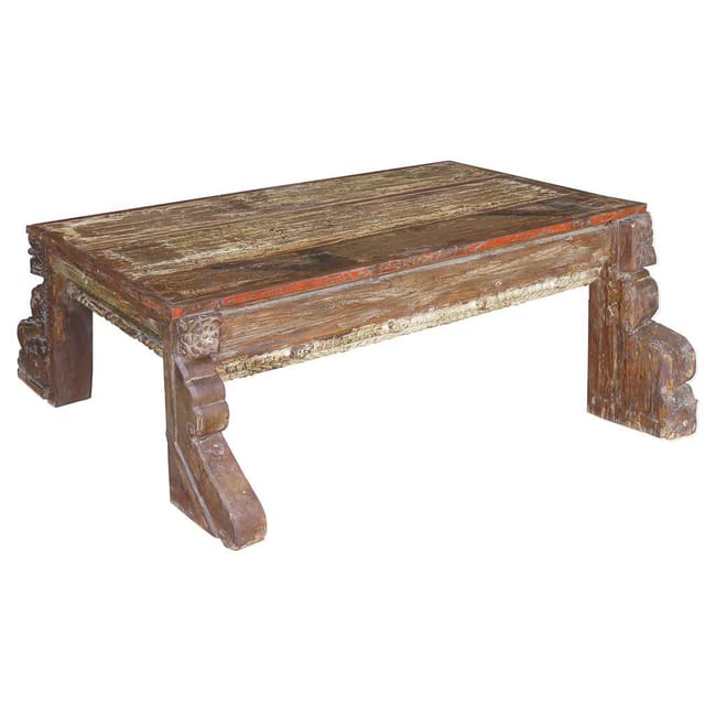 Table Basse En Bois Finition Artisanale Leroy Merlin