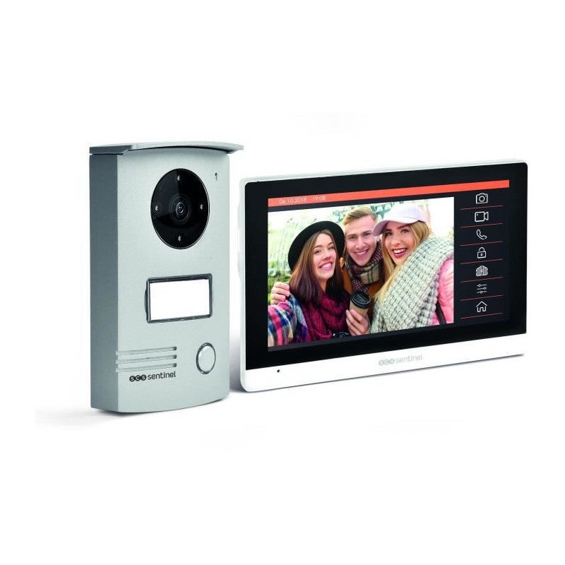 Videoportero con cable Pantalla táctil 7 - VisioDoor 7+ | Leroy Merlin