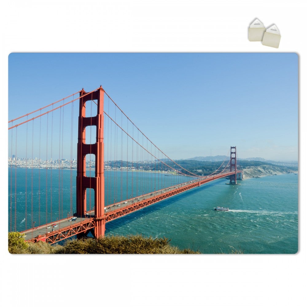 GOLDEN GATE BRIDGE - Quadro POSTER in Forex pvc espanso spessore 3mm - misura 100x70cm | Leroy ...