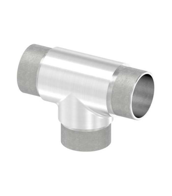 Raccord en T inox pour tube-42,4--1 pc | Leroy Merlin