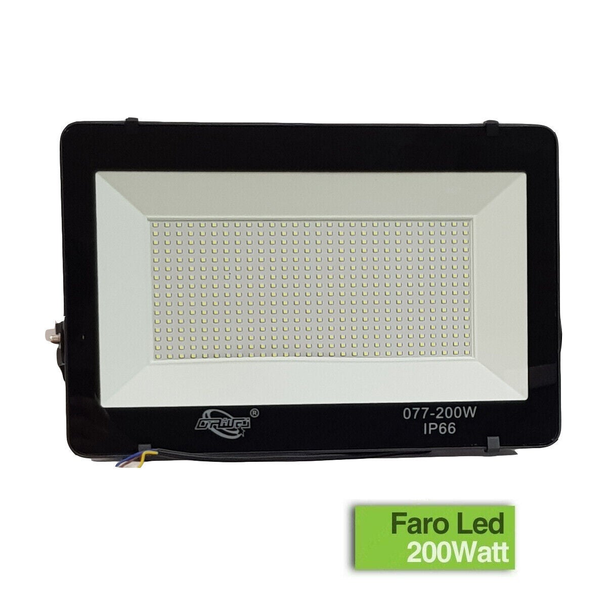 LUZ LED EXTERIOR DE ALTA luminosidad DE 200 W CON 448 LED SMD DE LUZ ...