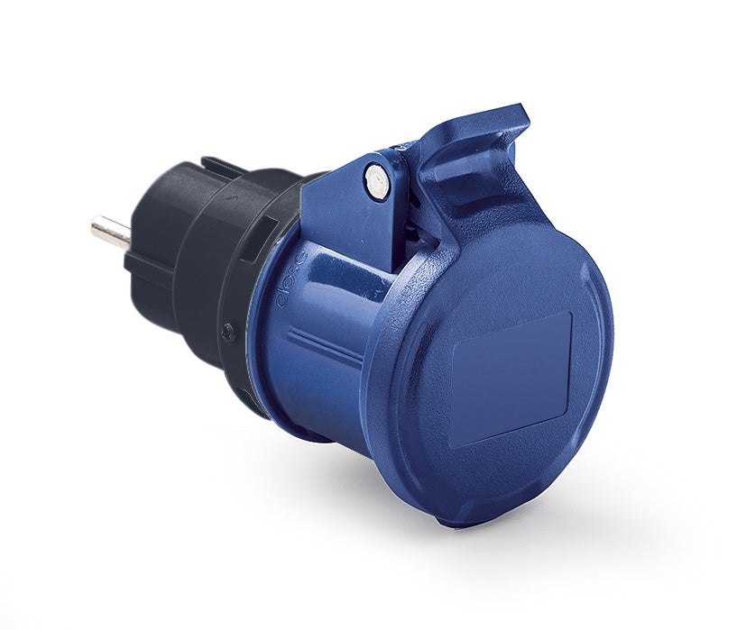 Adaptador Schuko ROSI 1868 - 2P+T 220V IP20 para Conexión Segura ...
