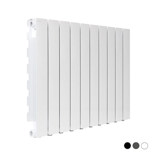 Radiatore In Alluminio Blitz Super B4 H6007 Elementi Bianco Leroy Merlin