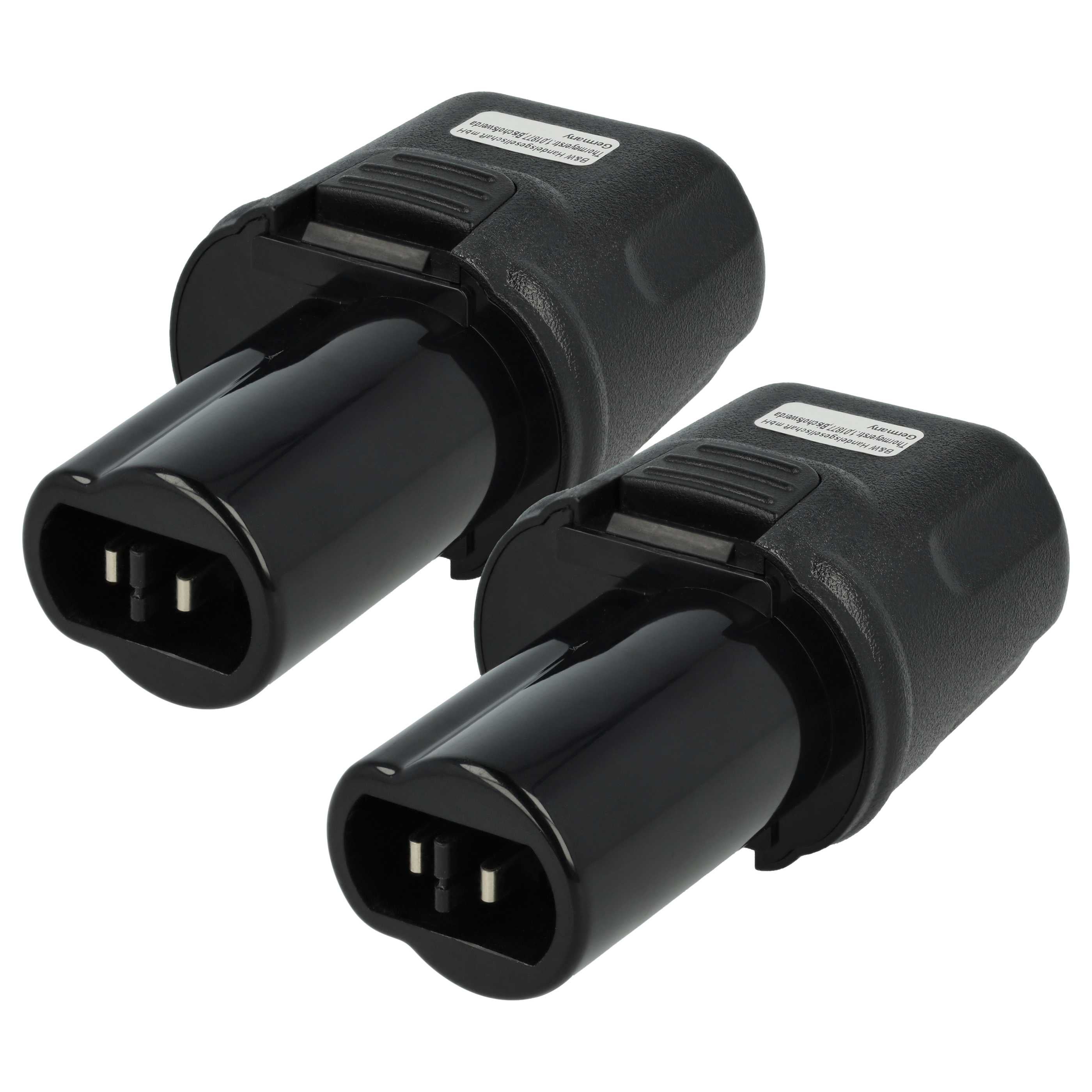 Vhbw 2x Batterie compatible avec Dewalt DC600 Screwdriver, DC600KA ...