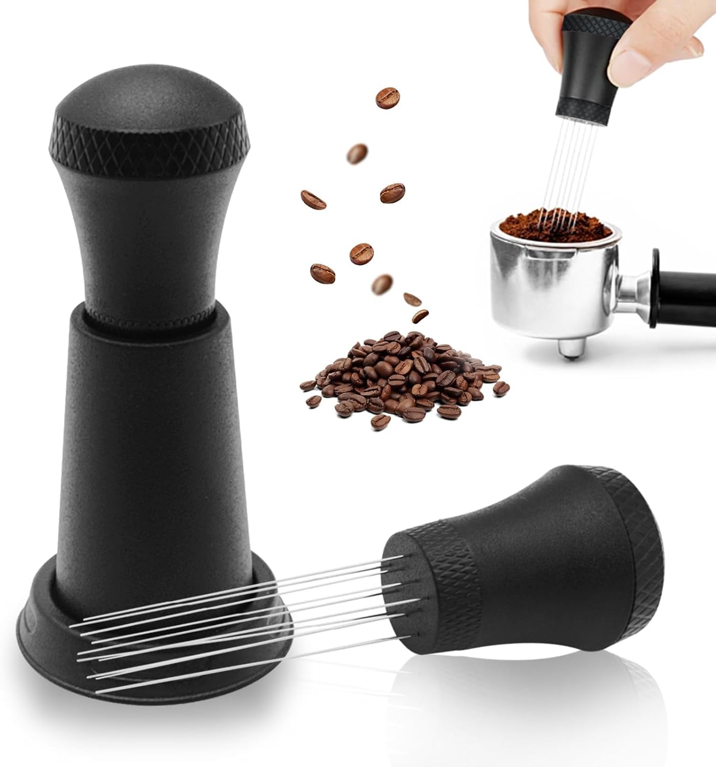 Tool Tasseur Café,Distributeur d'Aiguilles à Café,Accessoires Pour ...