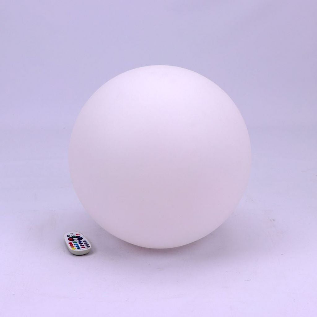 Esfera LED RGB de 3W con mando a distancia IR de 24 teclas y fuente de ...