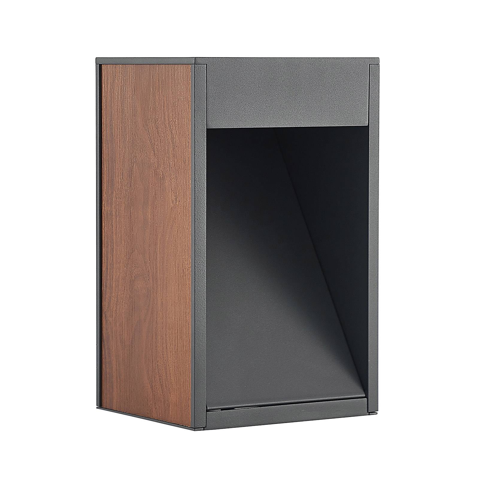 Lucande Ansala lámpara de pie R7s detalles madera, iluminación de ...