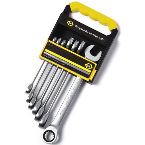 7 TLG Set Maul-Ring Ratchet Keys Metric | T4344M7ST | Leroy Merlin