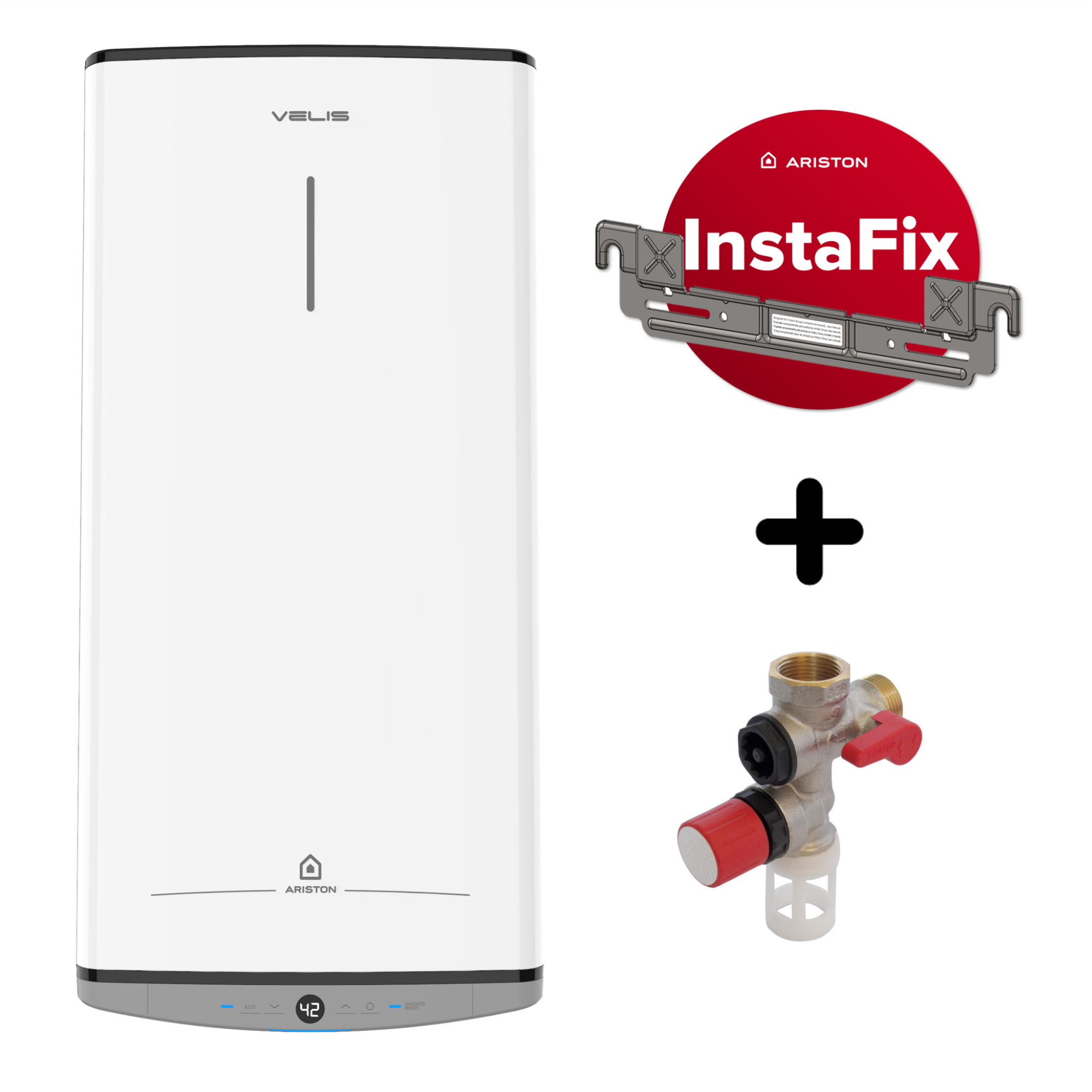 Ariston VELIS EVO DUNE 65 l - Chauffe-eau électrique ultra plat 27cm ...