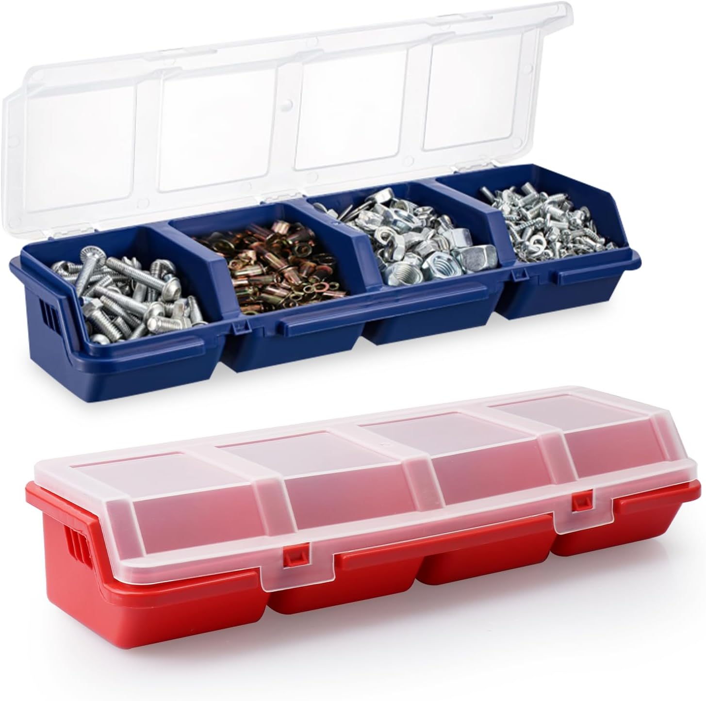 Organisateurs d'écrous et de boulons 2 pièces, petite boîte à outils en ...