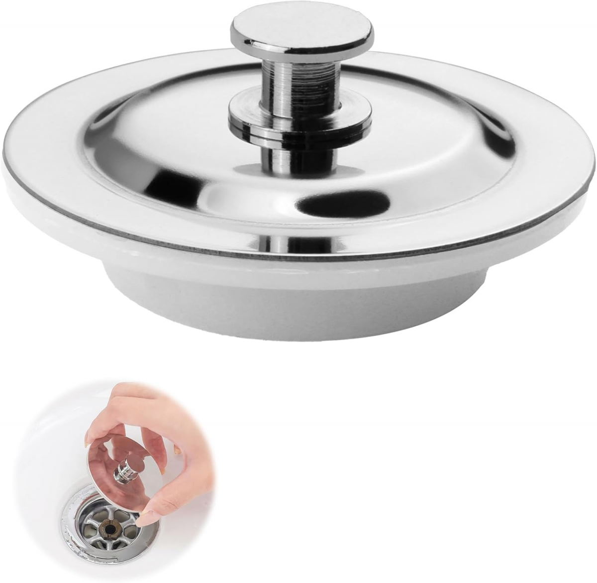 Bouchon Baignoire Universel, Protection Contre La Corrosion Durable ...