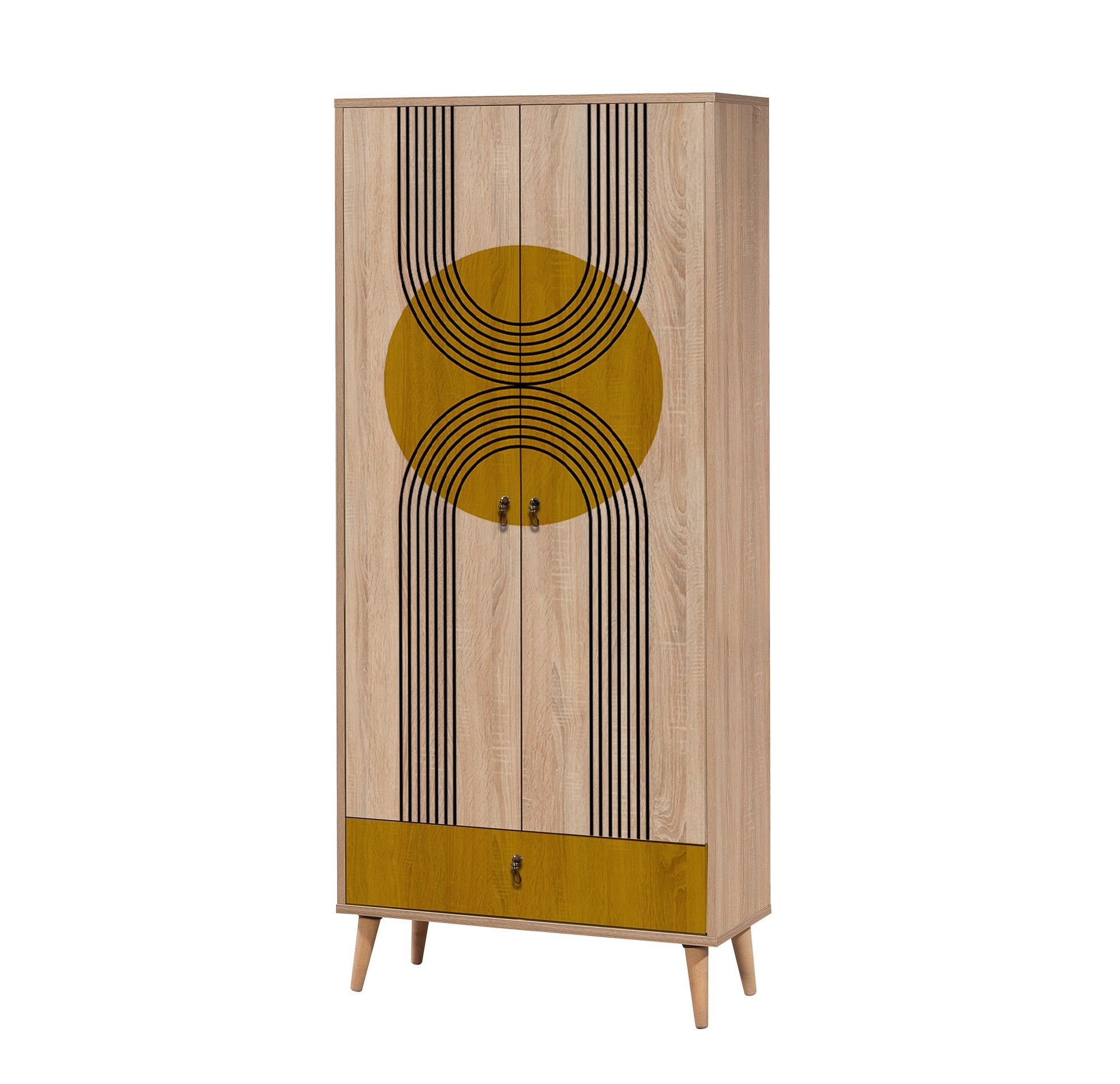 Armario City Sun multicolor 80x190x45 cm | Leroy Merlin