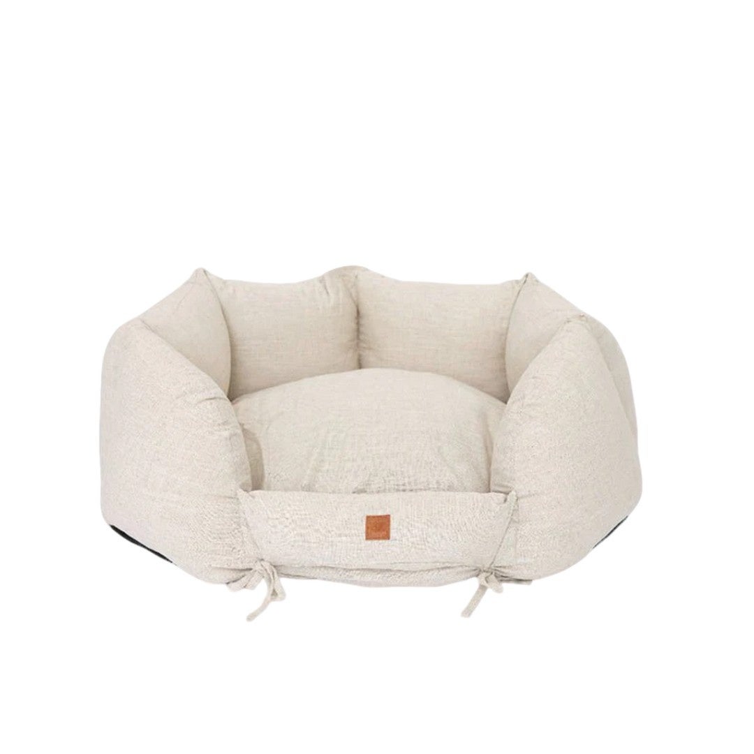 Pet and Co - Ronny Leinen Lit pour Chien, Beige | Leroy Merlin