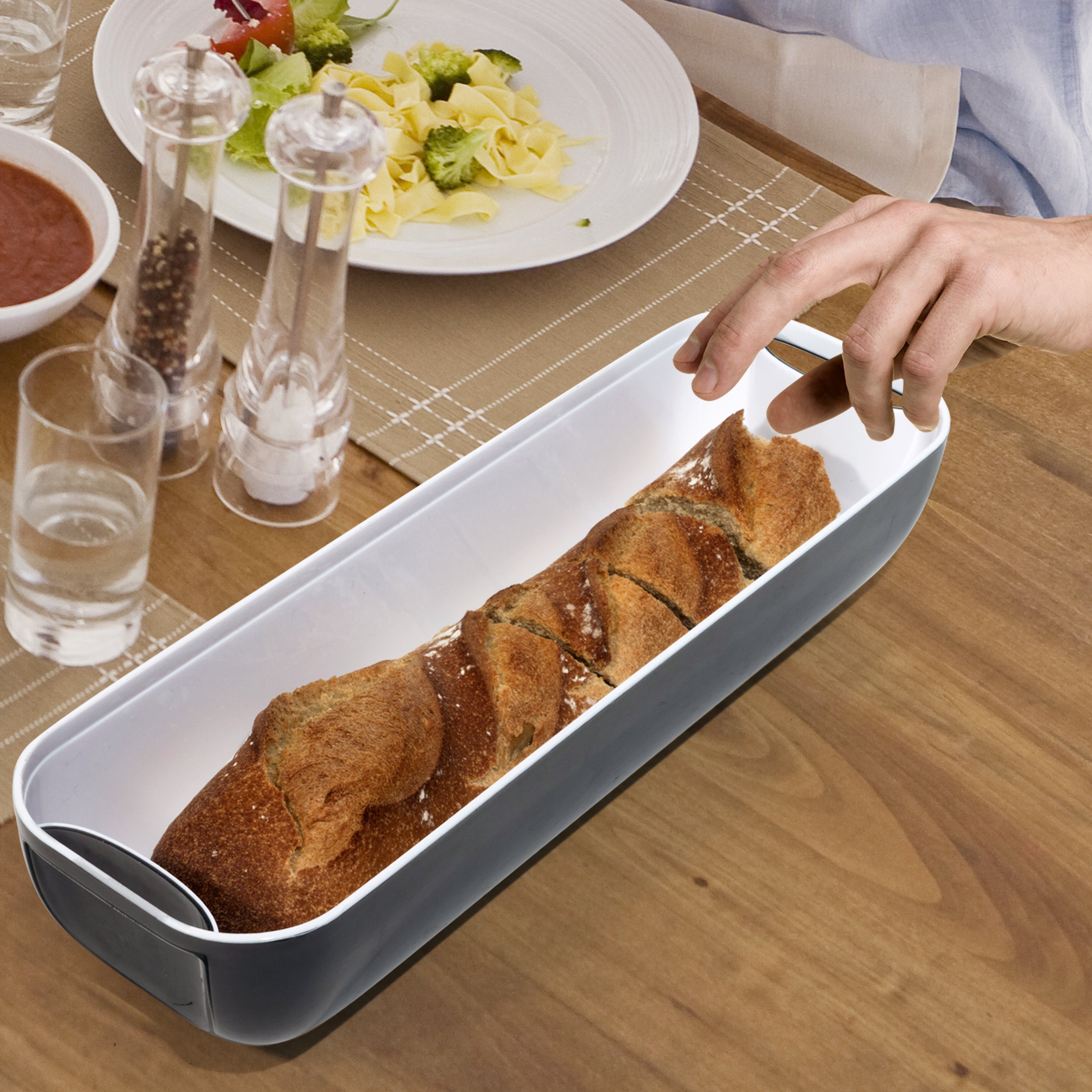 Corbeille Et Planche à Pain - Cook Concept - 3 En 1 - Couteau Inclus ...