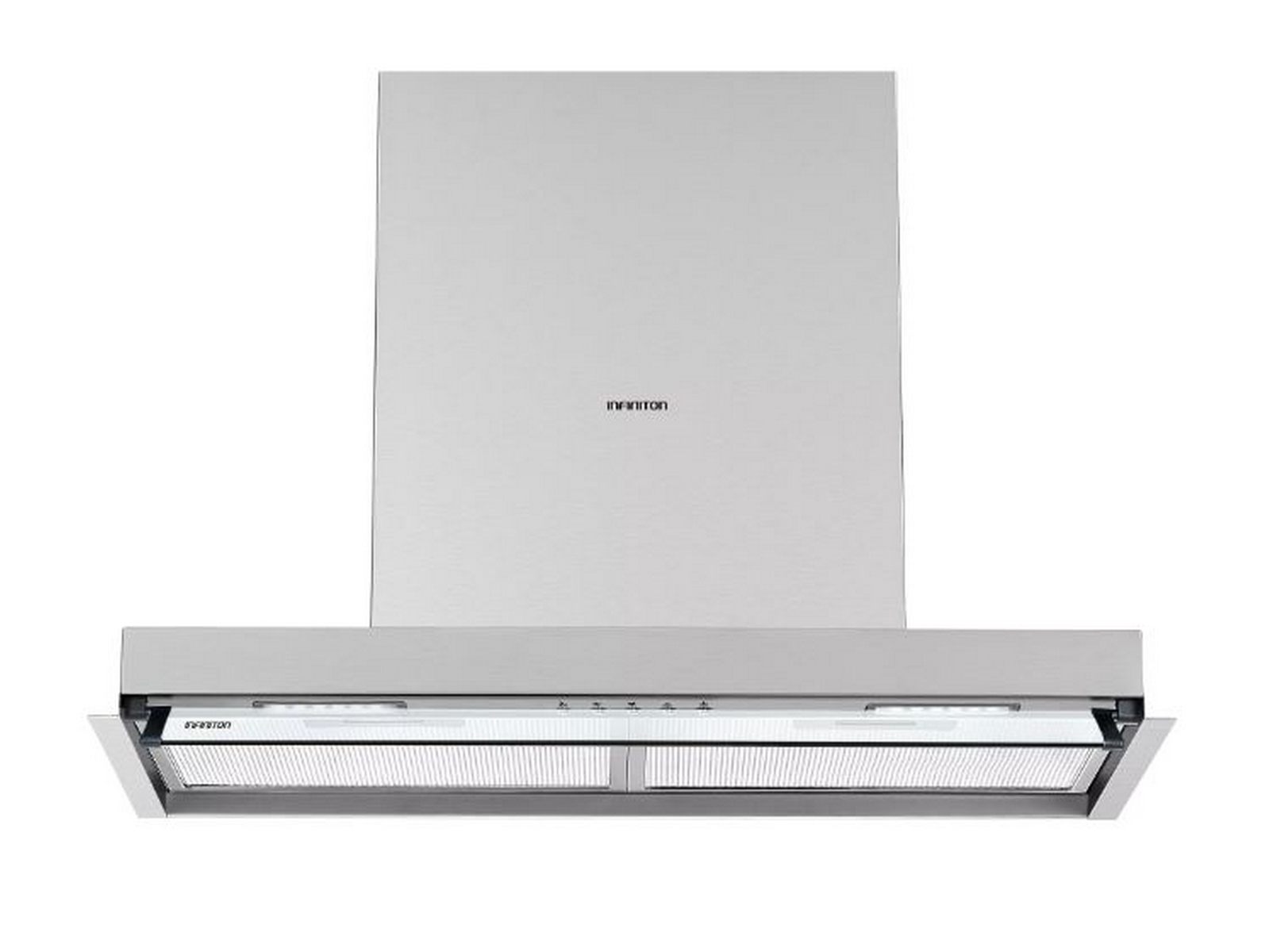 INFINITON Campana Extractora Integración CMPG-A7035, 597 m3/h, 70 cm, T-invertido integrable, A+ ...